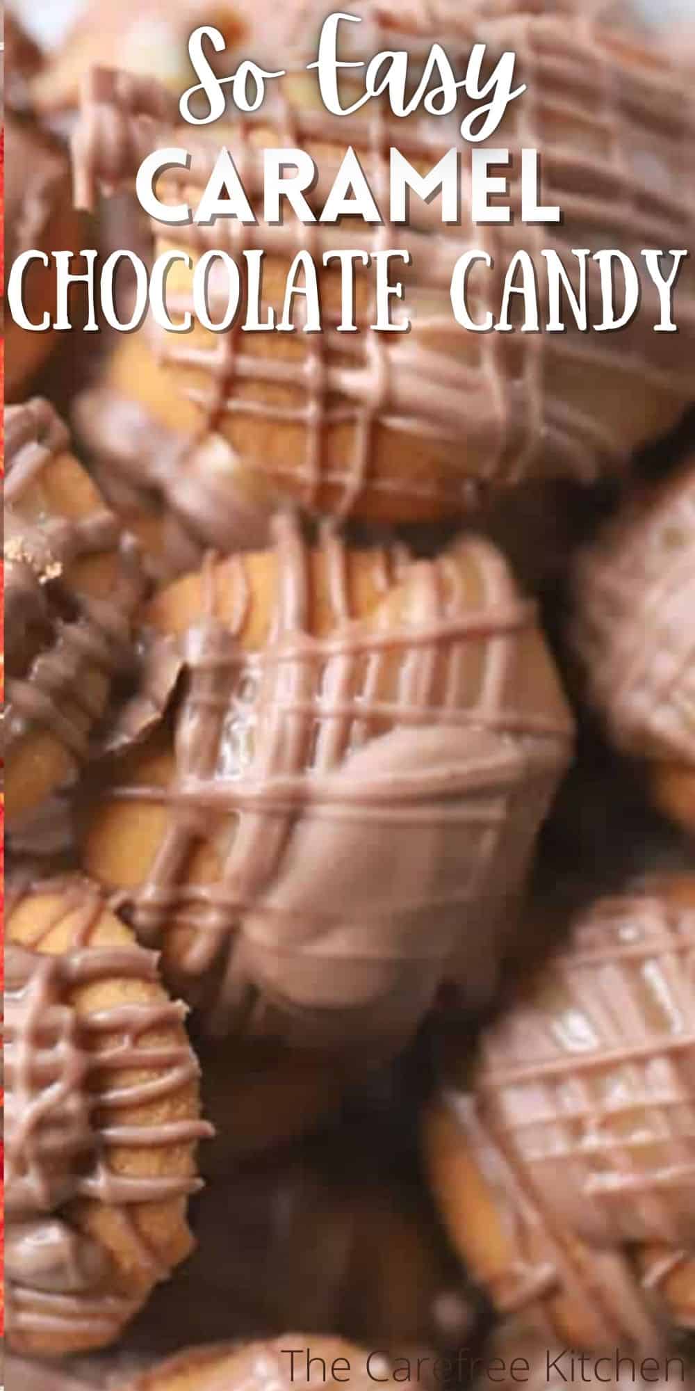 Caramel Chocolate Nilla Wafers - The Carefree Kitchen