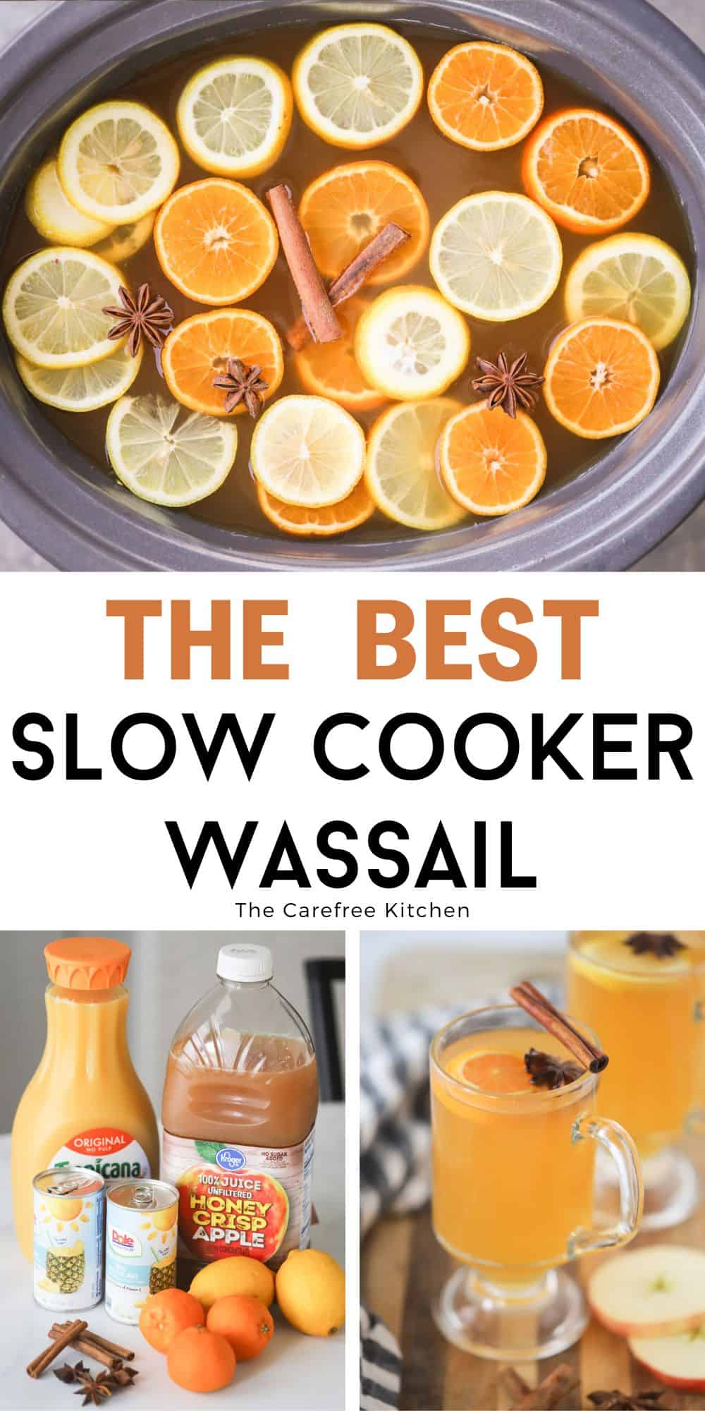 Crockpot Wassail Recipe Wassail - The Carefree Kitchen