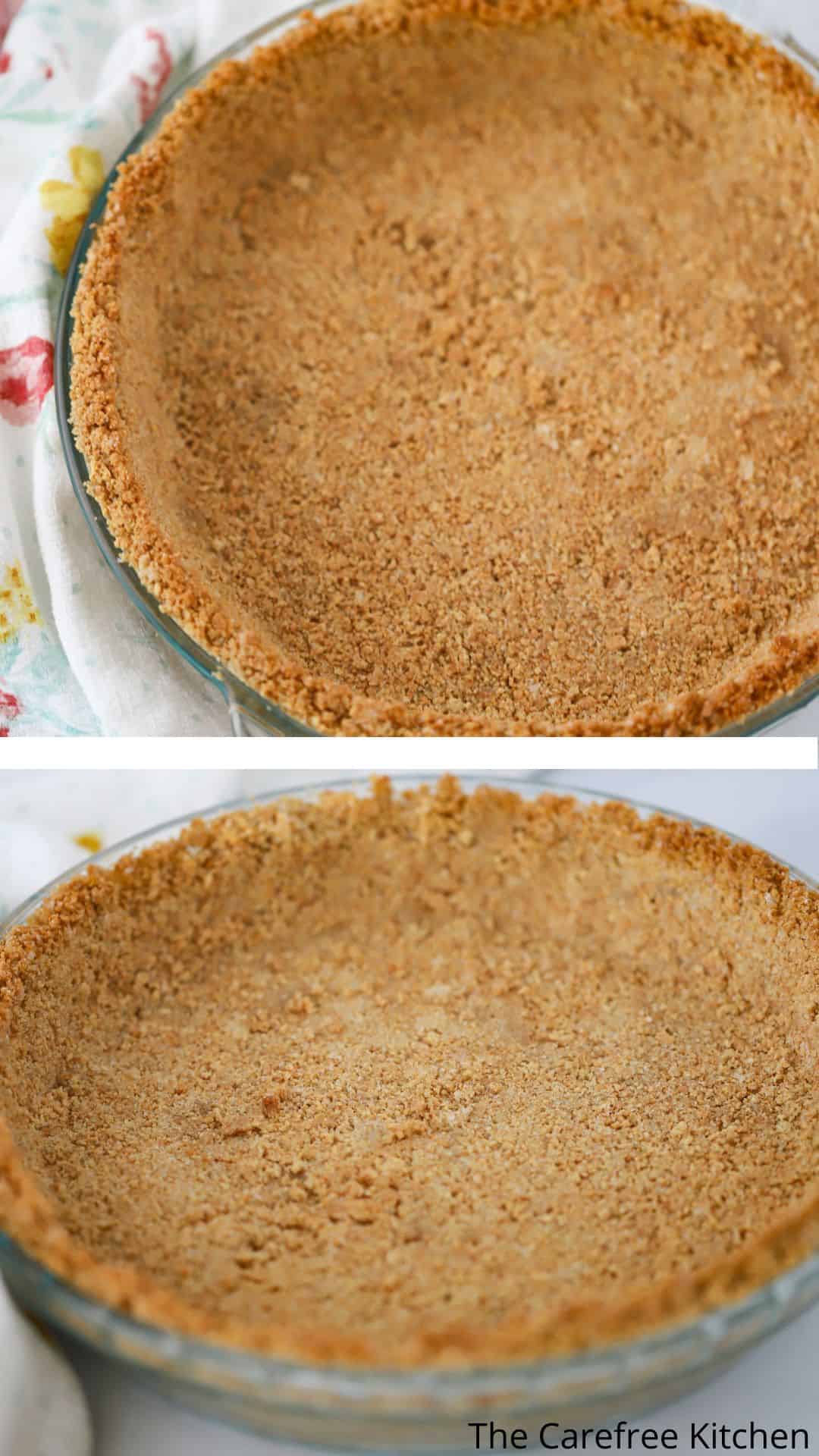 Homemade Graham Cracker Pie Crust - The Carefree Kitchen