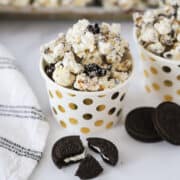 Oreo Popcorn Recipe - The Carefree Kitchen