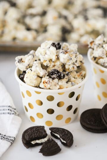 Oreo Popcorn Recipe - The Carefree Kitchen