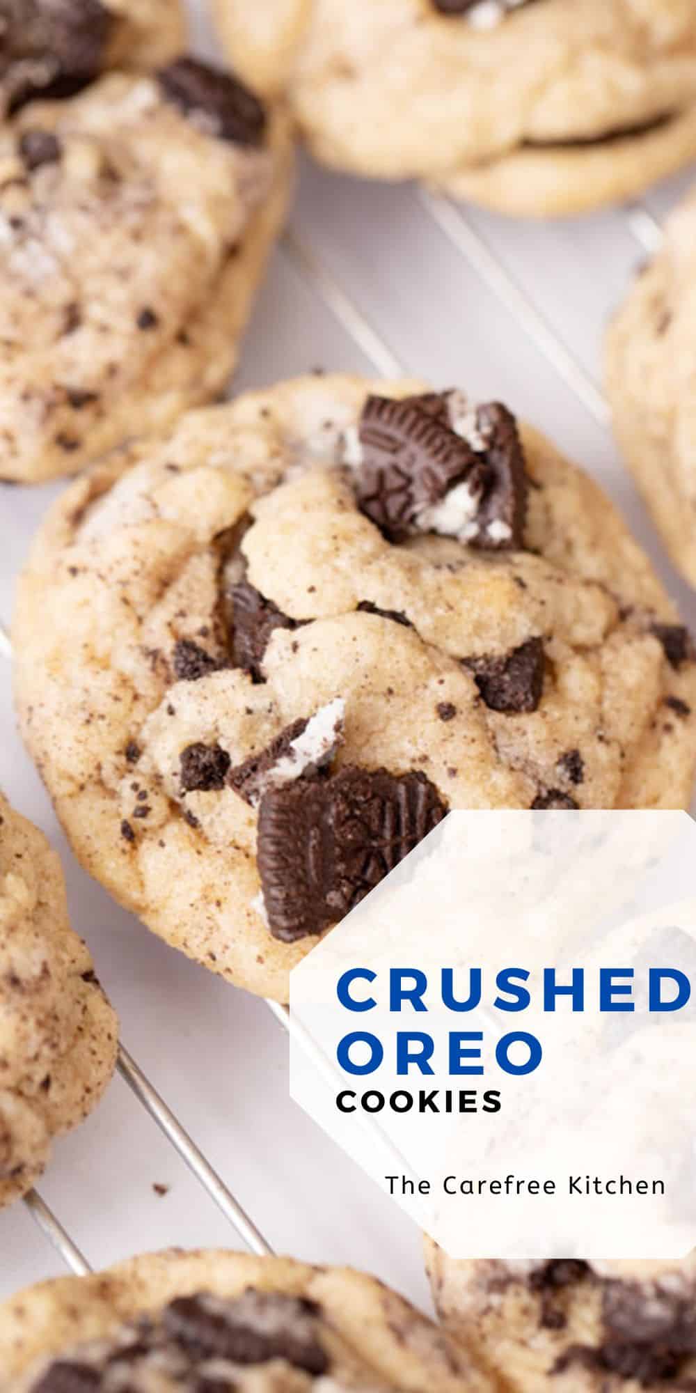 Crushed Oreo Cookies Recipe - The Carefree Kitchen