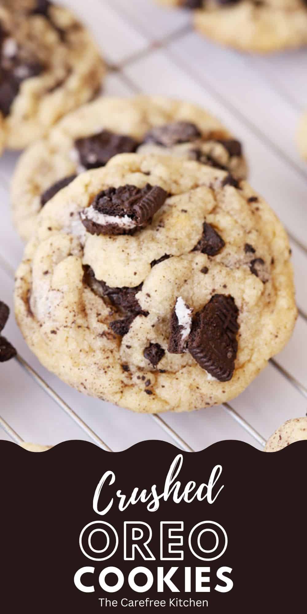 Crushed Oreo Cookies Recipe - The Carefree Kitchen