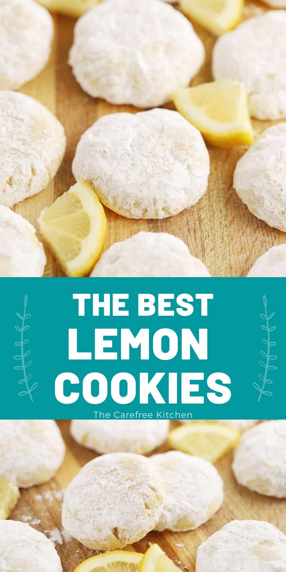 Easy Lemon Cooler Cookies Recipe- The Carefree Kitchen