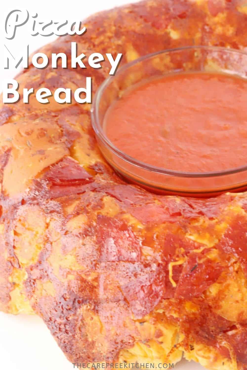 Pizza Monkey Bread Recipe - The Carefree Kitchen