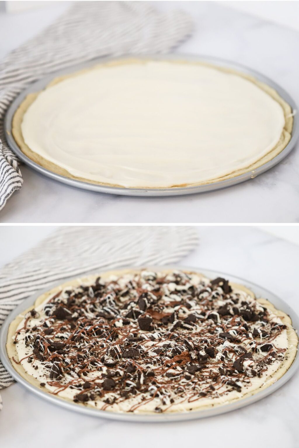 Oreo Dessert Pizza - The Carefree Kitchen