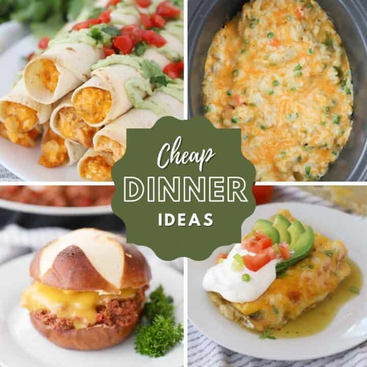 Cheap Dinner Ideas - The Carefree Kitchen