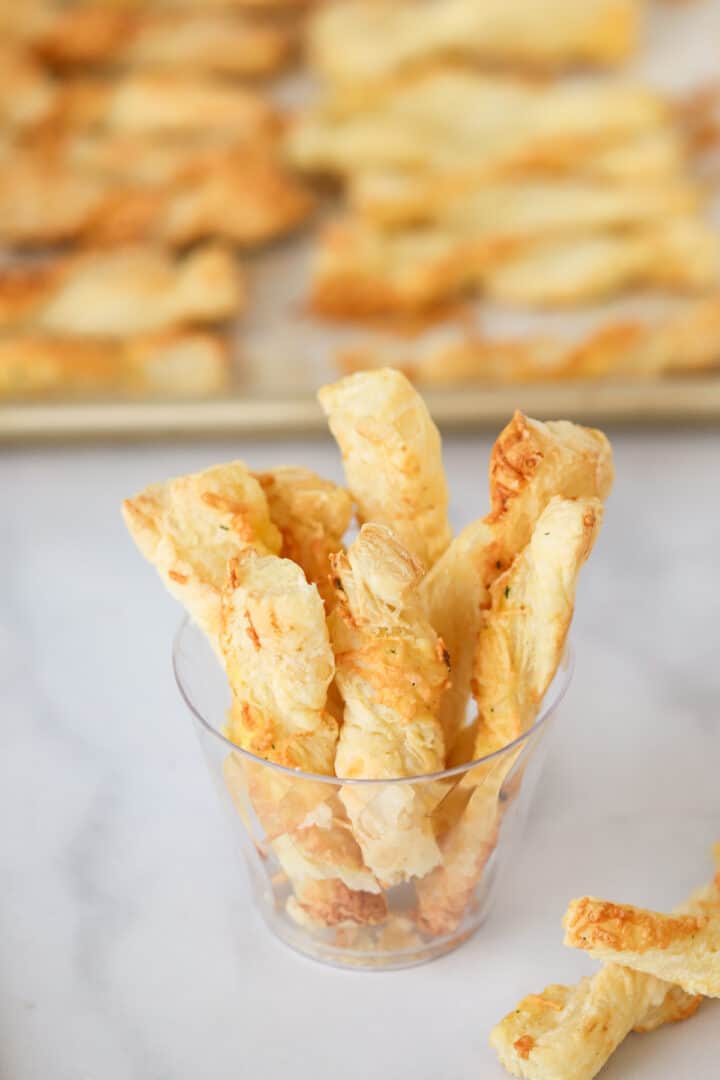 Puff Pastry Cheese Twists - The Carefree Kitchen