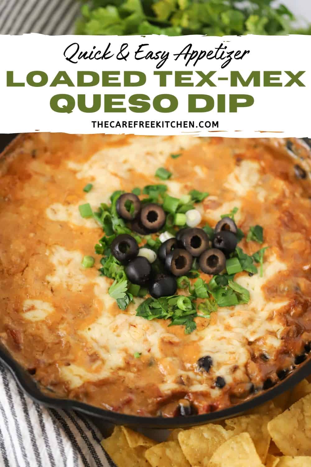 Cowboy Queso Dip Recipe - The Carefree Kitchen