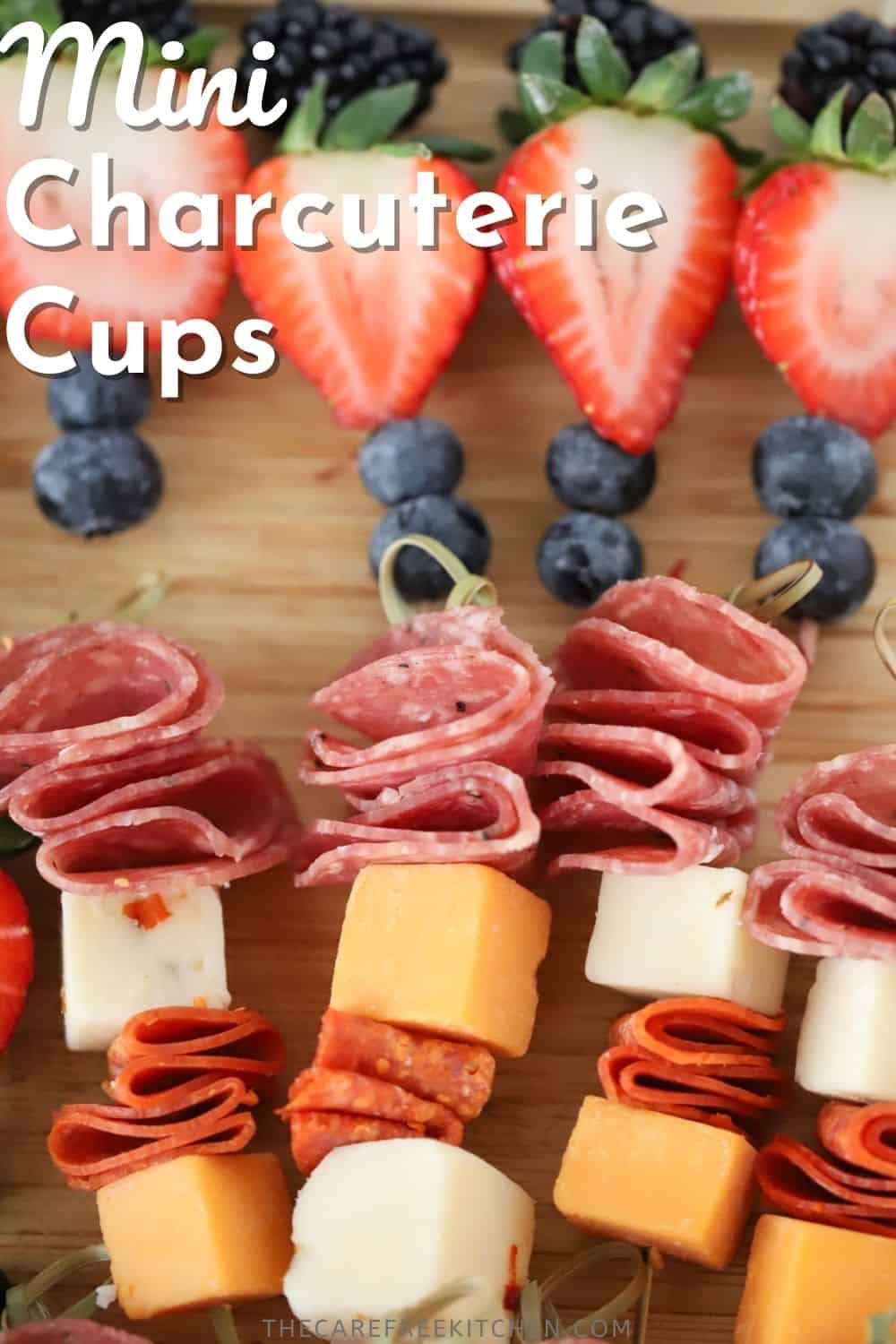 Individual Charcuterie Cups Ideas - The Carefree Kitchen