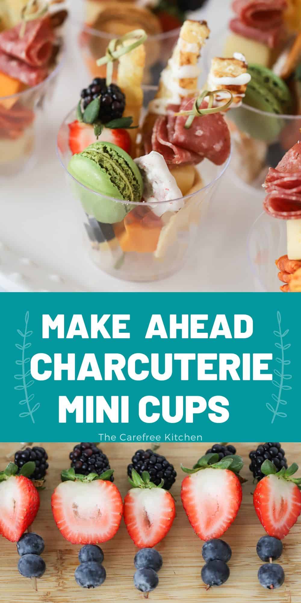 Individual Charcuterie Cups Ideas - The Carefree Kitchen