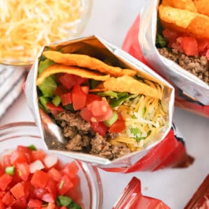 Walking Tacos Recipe - The Carefree Kitchen