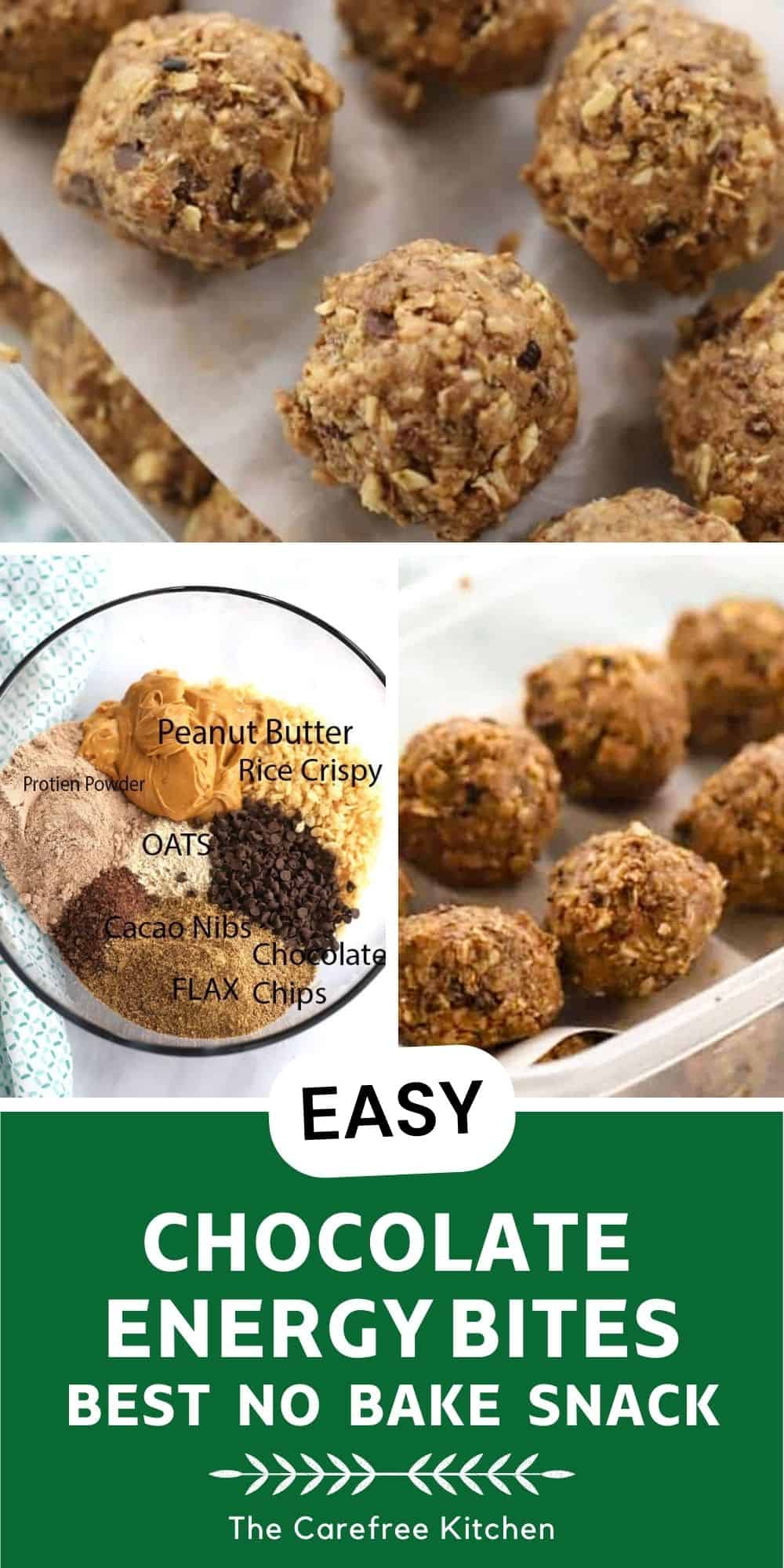 Chocolate Energy Balls - The Carefree Kitchen