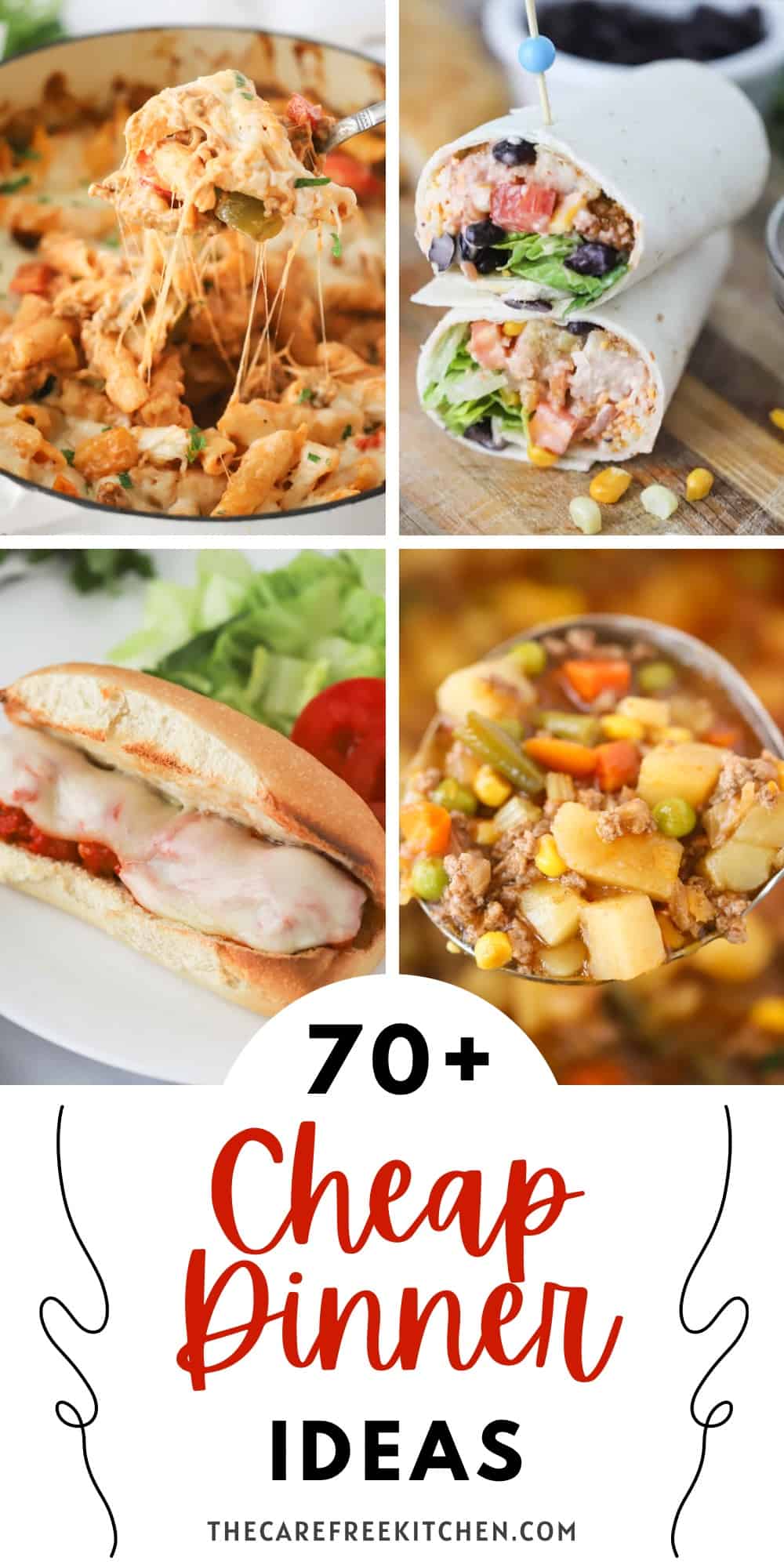 Cheap Meal Ideas - The Carefree Kitchen