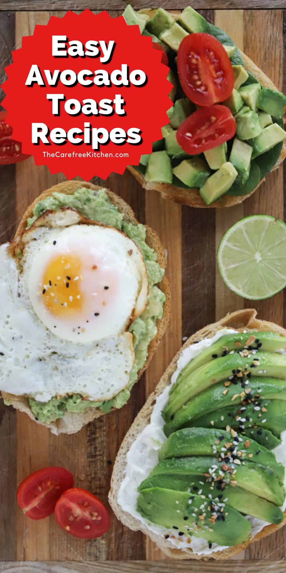 Easy Avocado Toast Recipe - The Carefree Kitchen