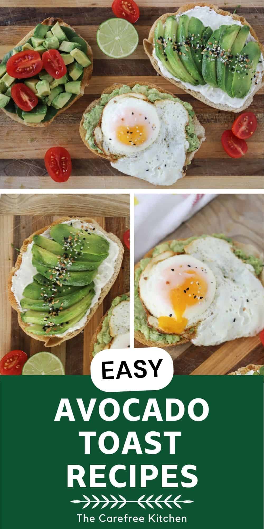 Easy Avocado Toast Recipe - The Carefree Kitchen
