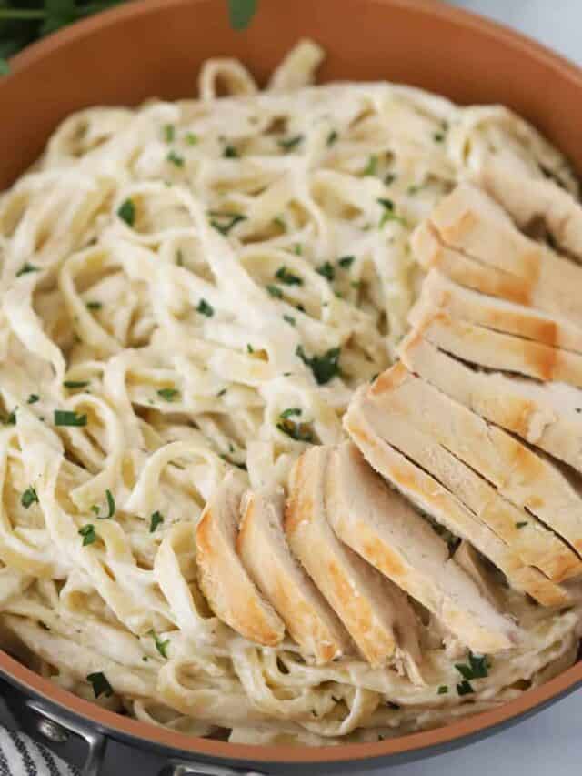 Chicken Alfredo Story - The Carefree Kitchen