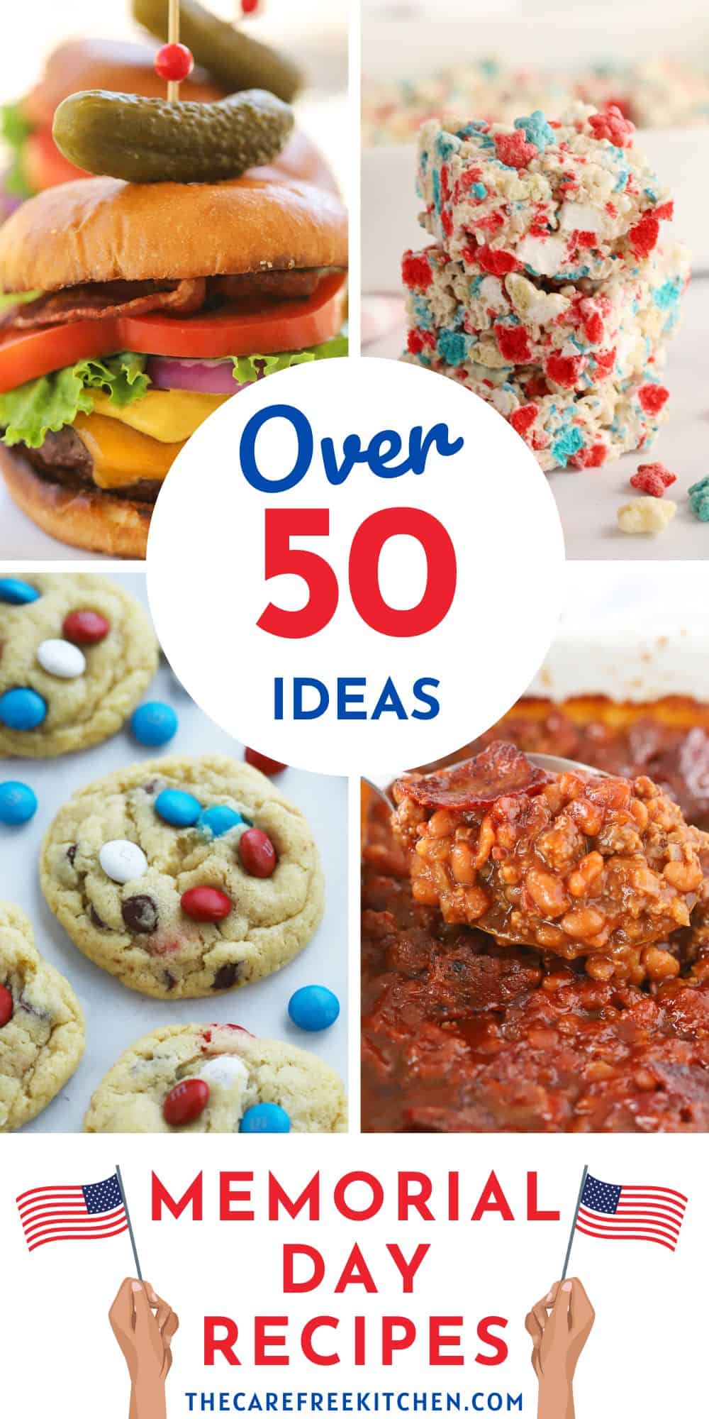50+ Memorial Day Menu Ideas - The Carefree Kitchen