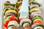 Grilled Veggie Kabobs - The Carefree Kitchen
