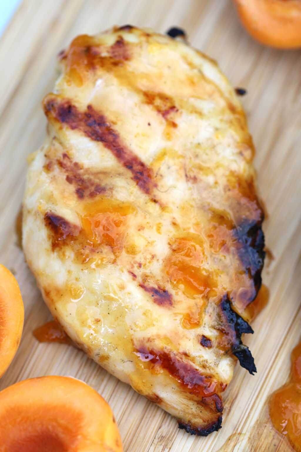 Grilled Apricot Chicken Recipe - The Carefree Kitchen