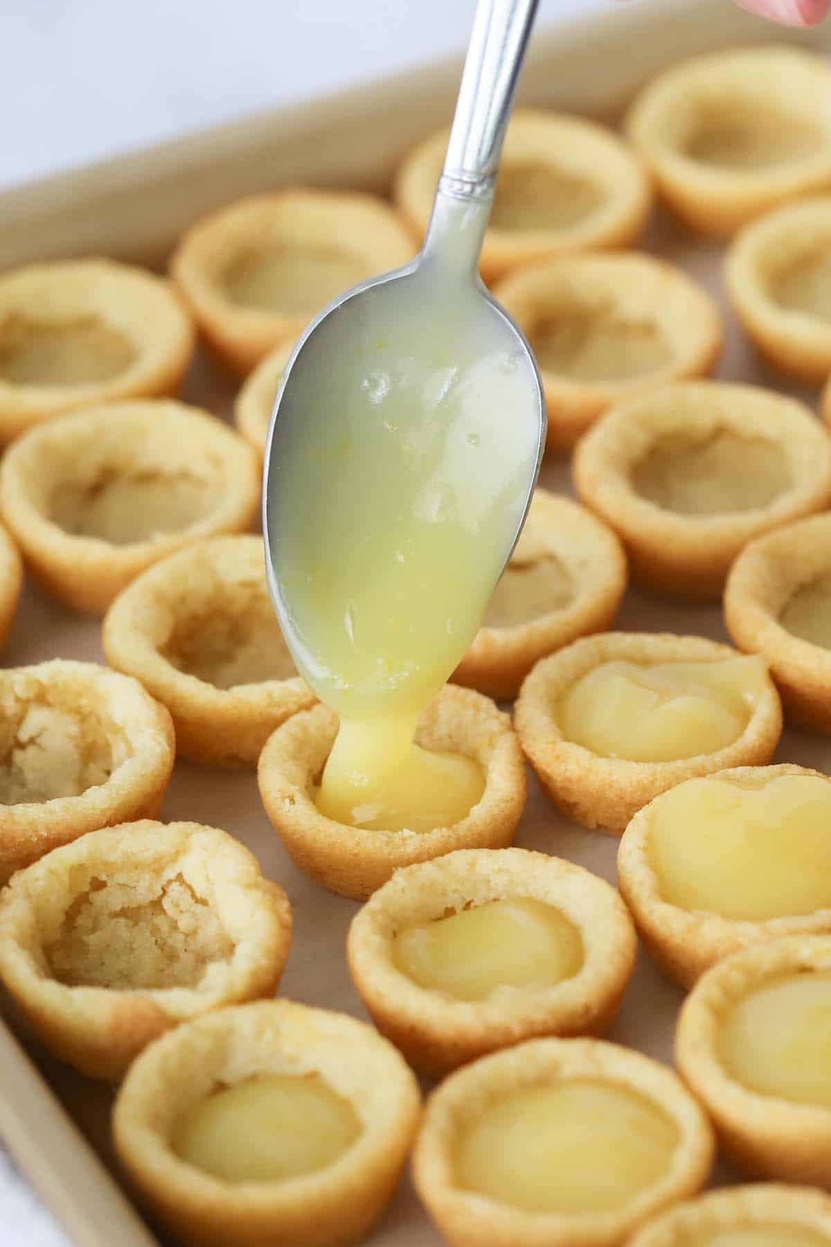 Easy Lemon Cookie Cup Recipe - The Carefree Kitchen