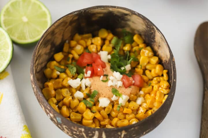 Mexican Street Corn Recipe {Off the Cob} - The Carefree Kitchen