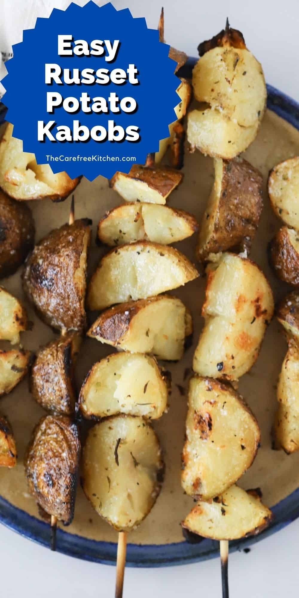 Grilled Russet Potatoes Recipe - The Carefree Kitchen
