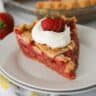 Easy Strawberry Rhubarb Pie Recipe - The Carefree Kitchen
