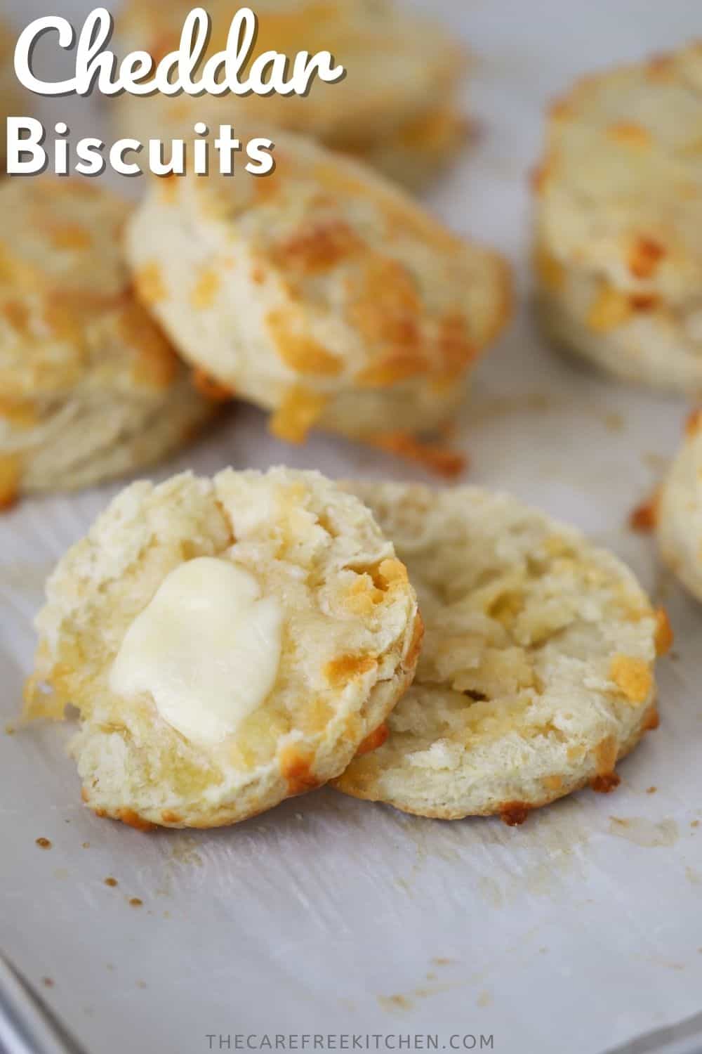 Cheddar Biscuits Recipe - The Carefree Kitchen