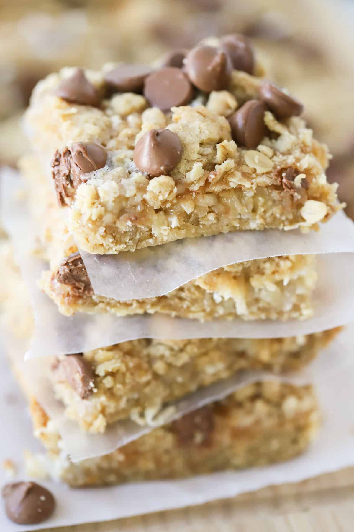 Seven Layer Magic Cookie Bars - The Carefree Kitchen