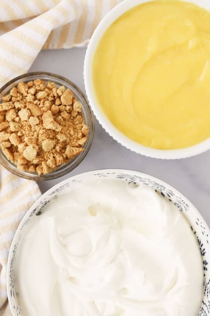 Lemon Raspberry Parfait Dessert - The Carefree Kitchen