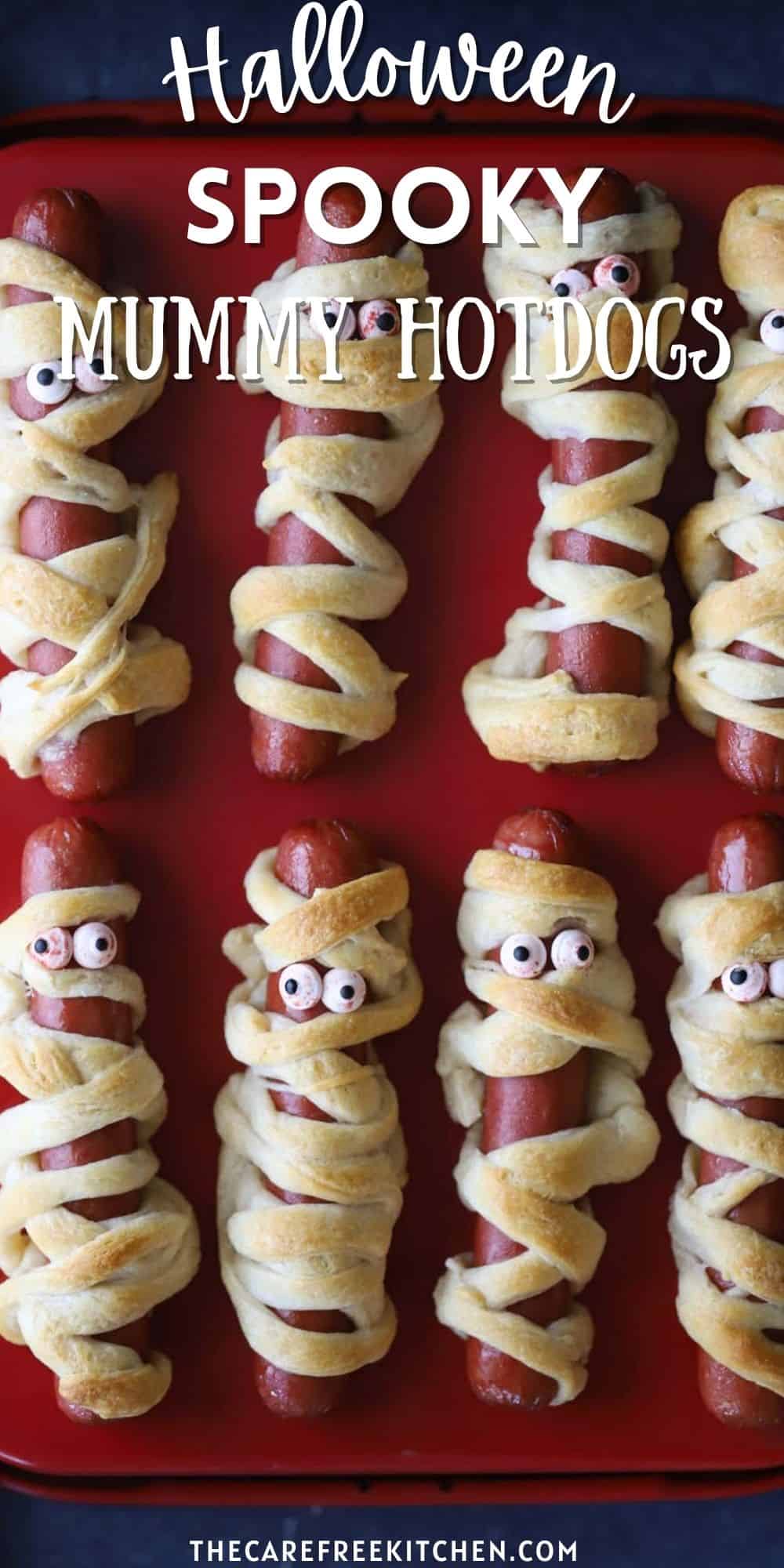 Mummy Hot Dogs Recipe - The Carefree Kitchen