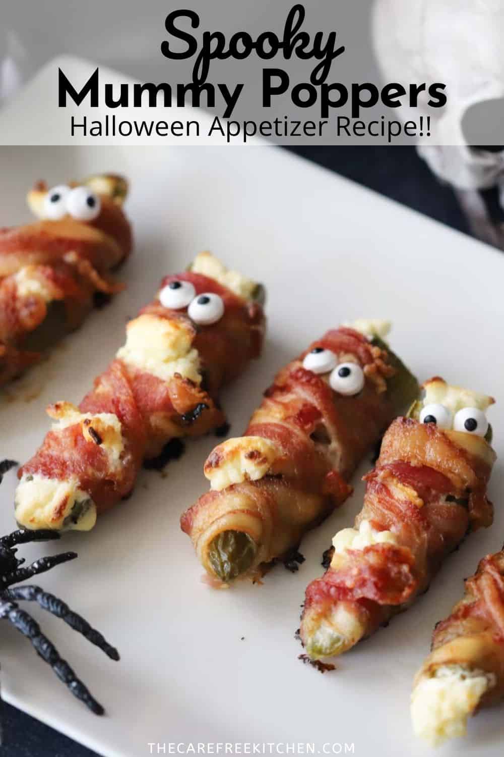 Mummy Jalapeno Poppers - The Carefree Kitchen