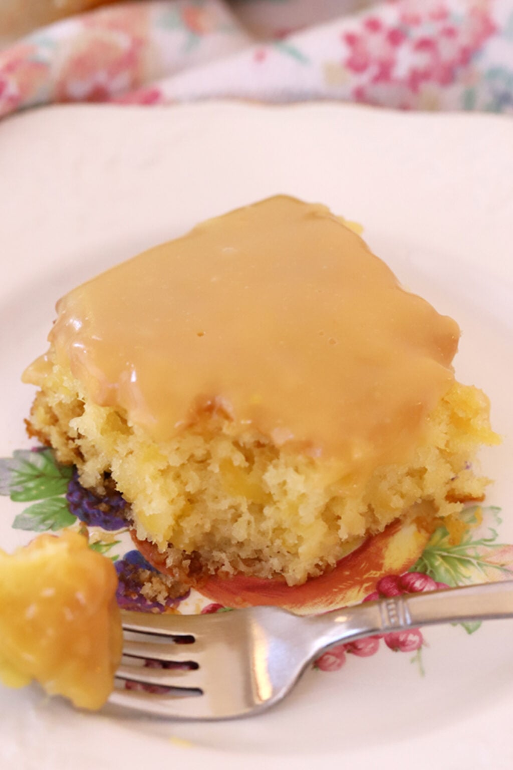 Crushed Pineapple Cake - The Carefree Kitchen