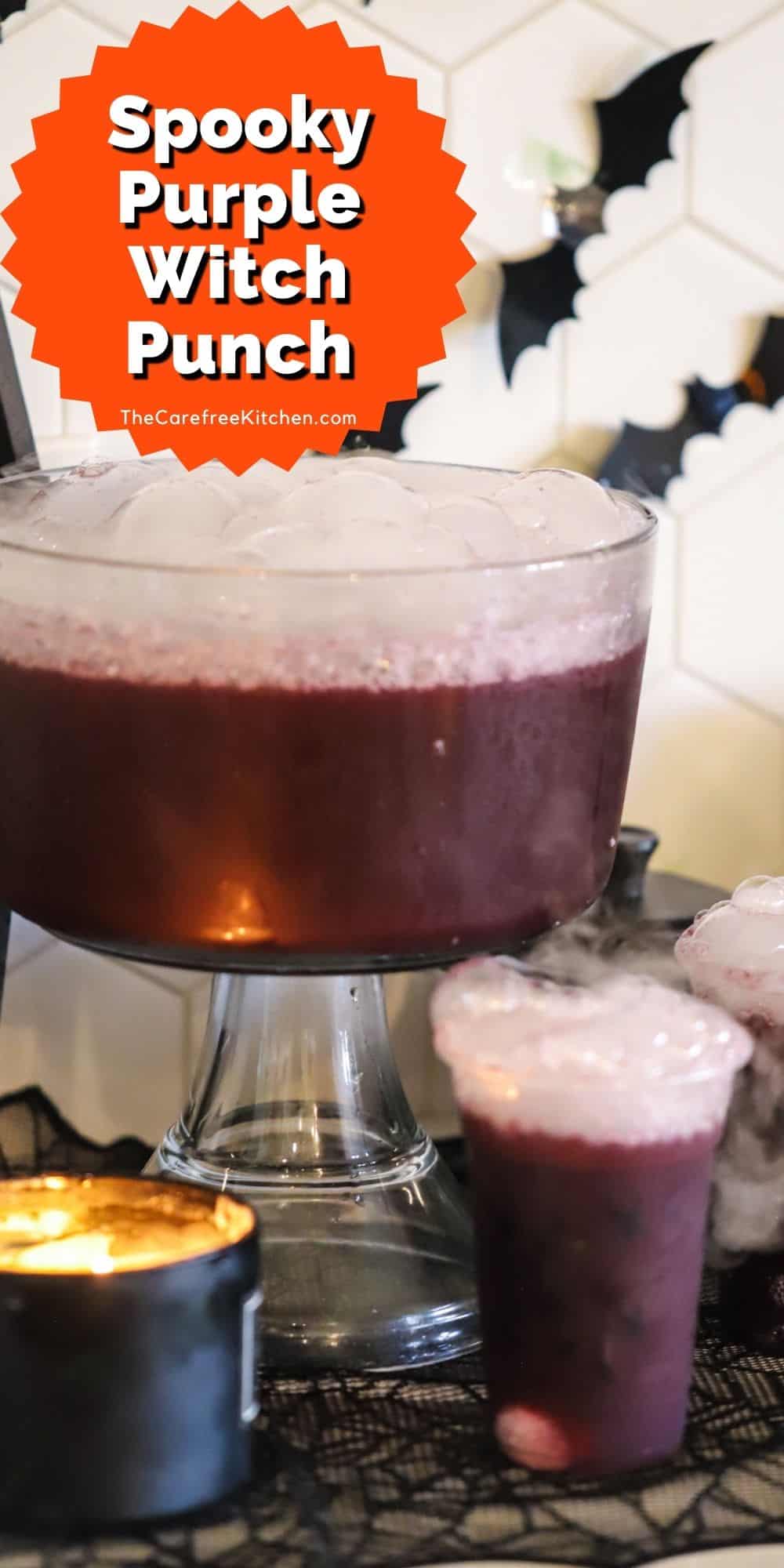 Purple Punch Recipe - The Carefree Kitchen