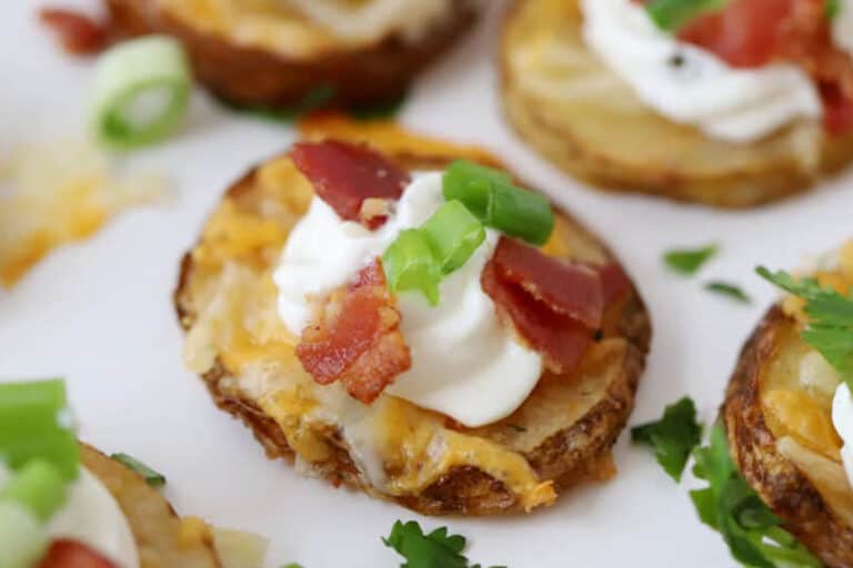 Crispy Potato Bites Appetizer - The Carefree Kitchen