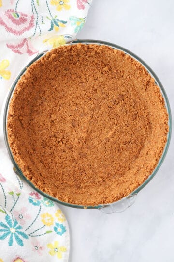 Biscoff Cookie Pie Crust - The Carefree Kitchen