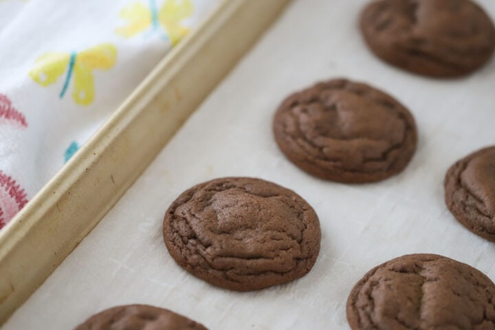Chewy Chocolate Cookies - The Carefree Kitchen