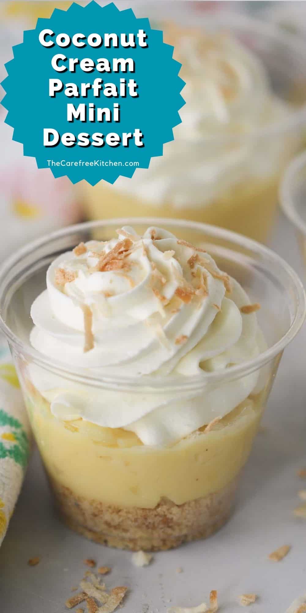 Creamy Coconut Parfait - The Carefree Kitchen