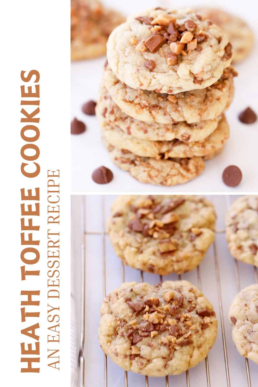 Heath Bar Cookies Recipe - The Carefree Kitchen