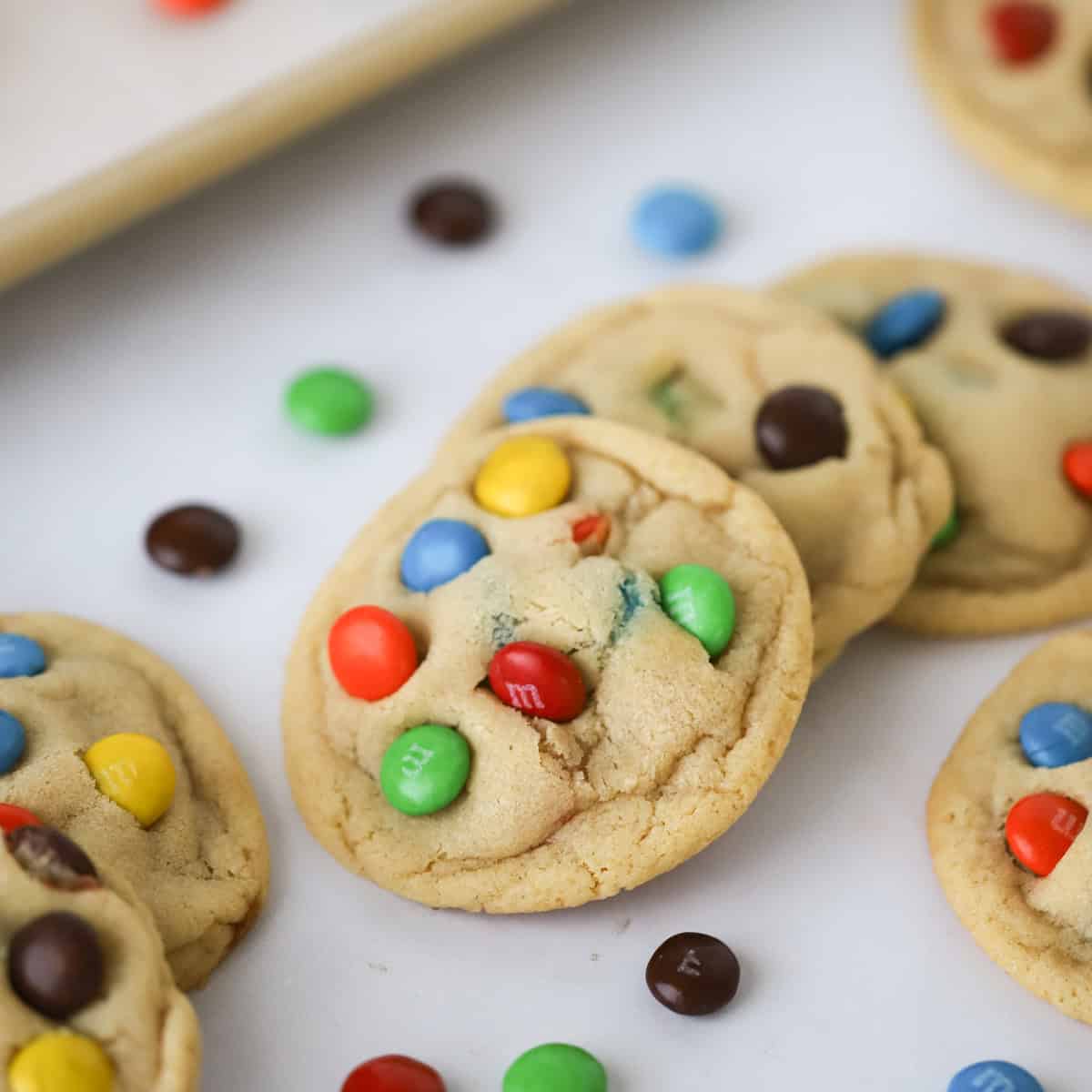 The Best M&M Cookie Recipe - The Carefree Kitchen