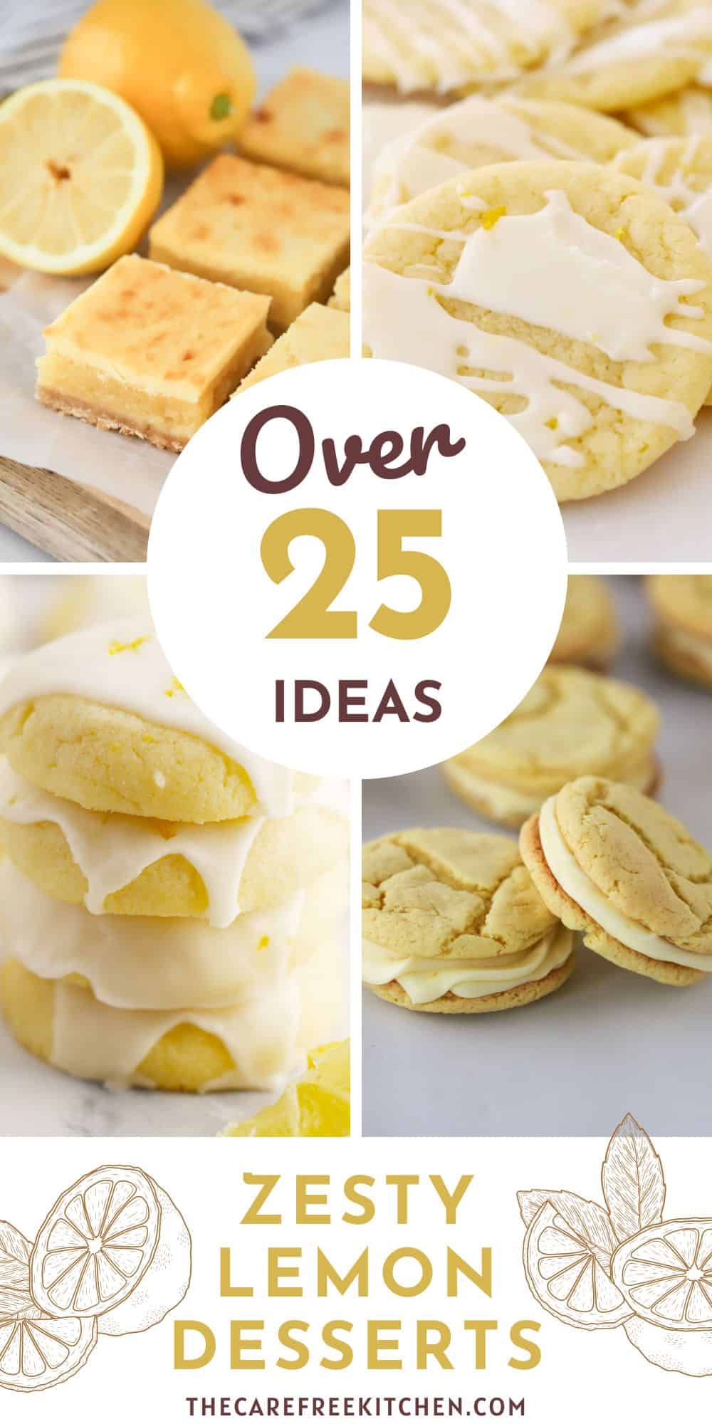 Best Lemon Desserts - The Carefree Kitchen