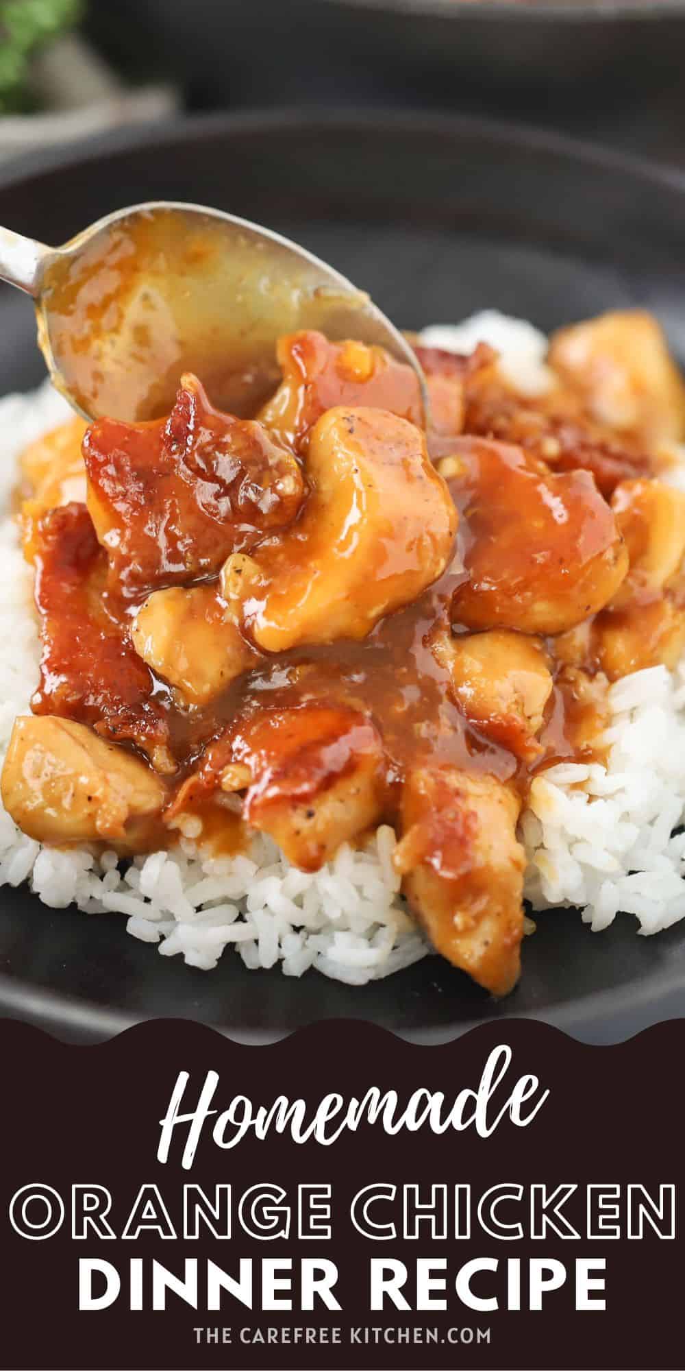 Homemade Orange Chicken - The Carefree Kitchen