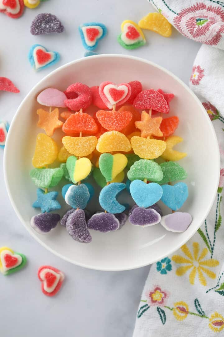 Candy Kabobs - The Carefree Kitchen