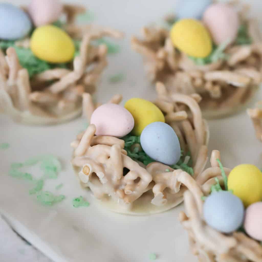 Chow Mein Easter Nests - The Carefree Kitchen