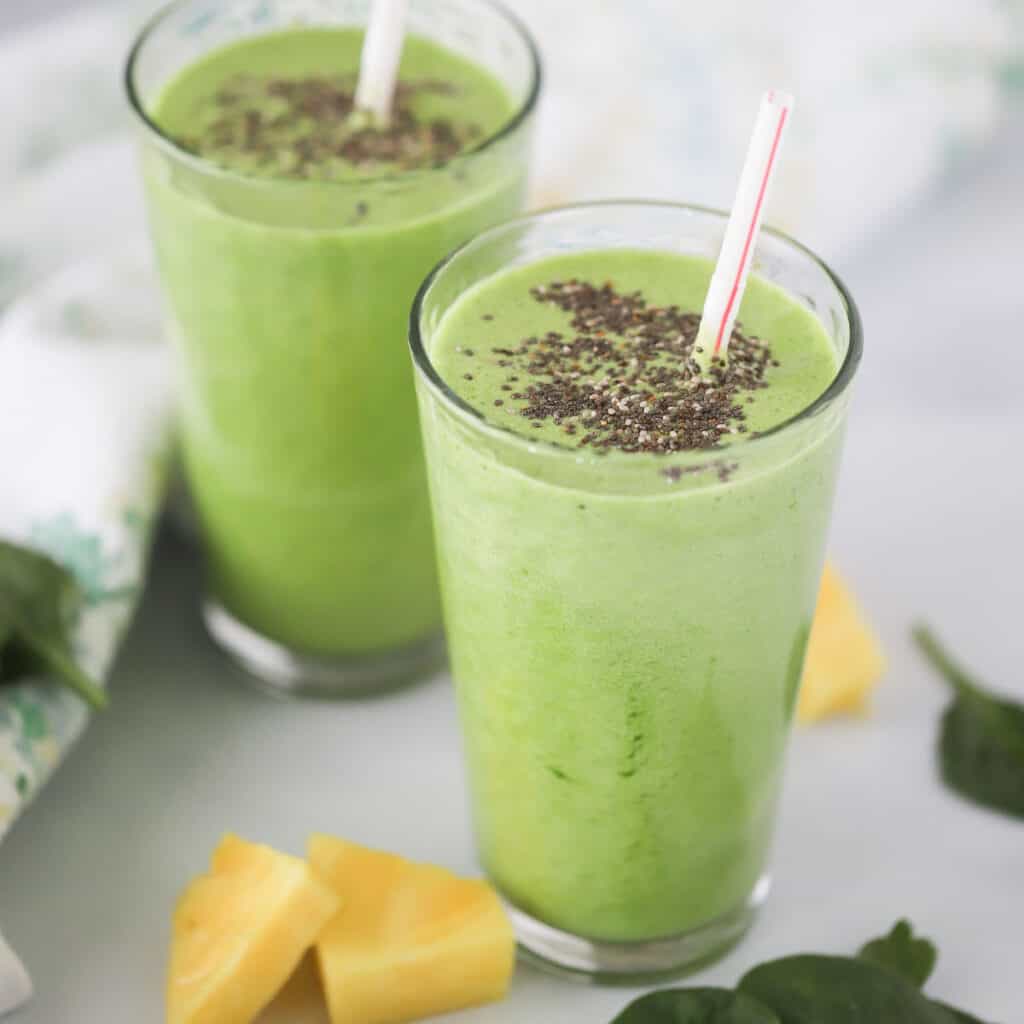 The Best Green Smoothie - The Carefree Kitchen