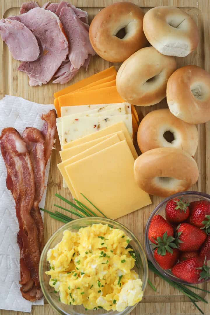 Bagel Breakfast Sandwich - The Carefree Kitchen