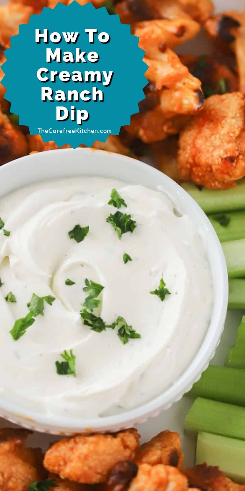 Hidden Valley Ranch Dip Recipe - The Carefree Kitchen