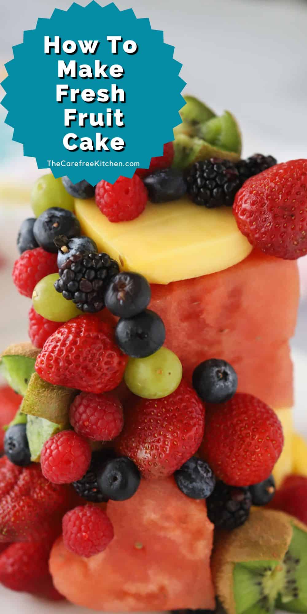 Fresh Fruit Cake Recipe - The Carefree Kitchen