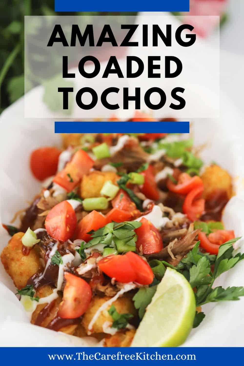 Totchos Recipe {Tater Tot Nachos} - The Carefree Kitchen